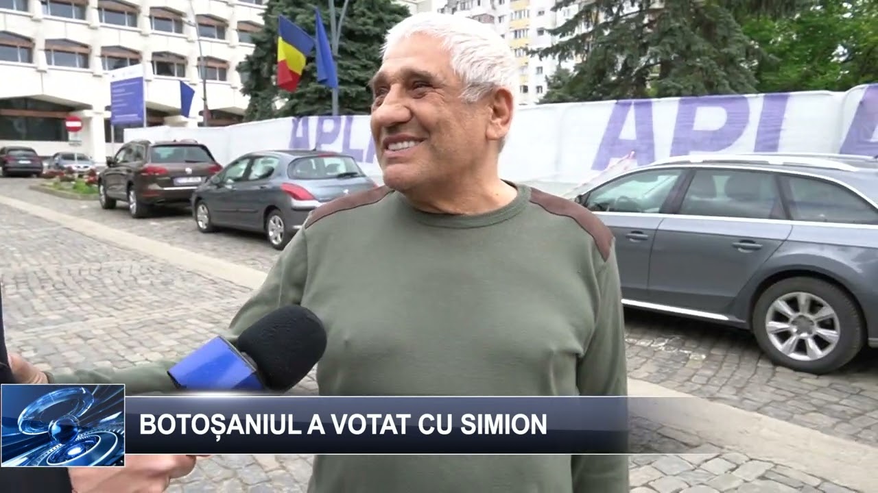 Botoșaniul a votat cu Simion 5 mai 2025 TELEM – TeleM Botosani